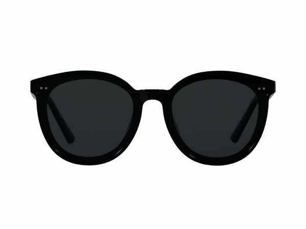 Demia Round Flat Front Lens Low Bridge Fit Sunglasses August Friday